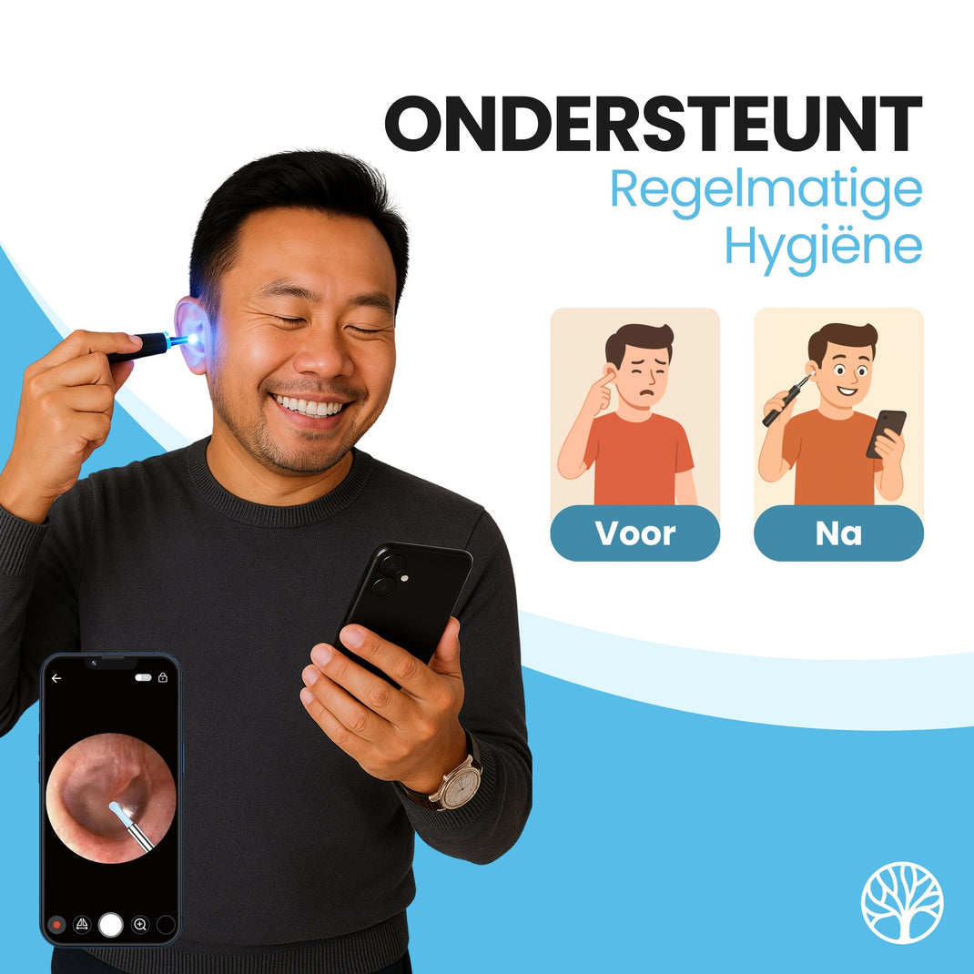 Fittershape EarClean Pro – Slimme otoscoop voor veilig oorsmeer verwijderen